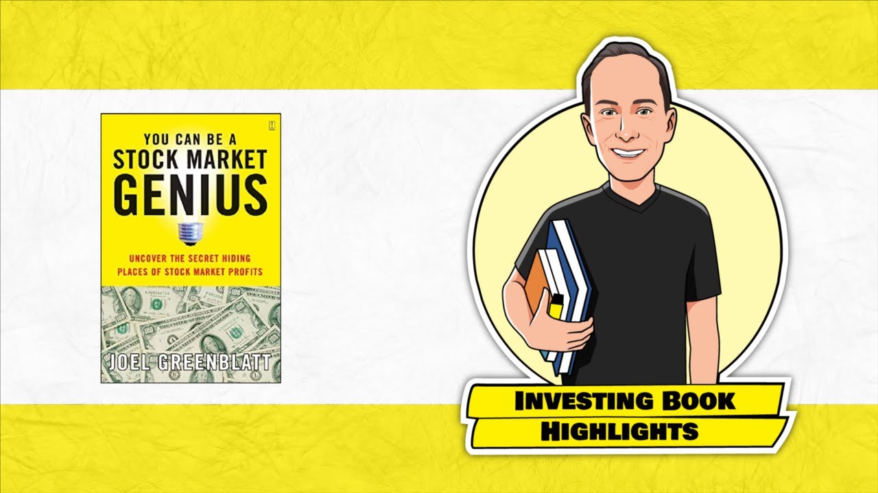 You Can Be A Stock Market Genius by Joel Greenblatt - Book Highlights ...