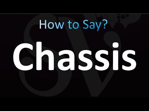 How to Pronounce Chassis (Correctly!) - YouTube