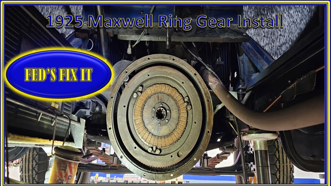 1925 Maxwell Ring Gear Replacement - YouTube