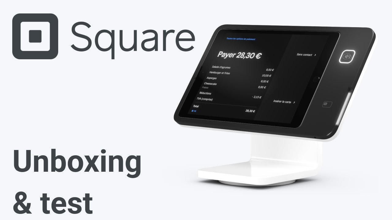 Square Stand: Unboxing and Demo - YouTube