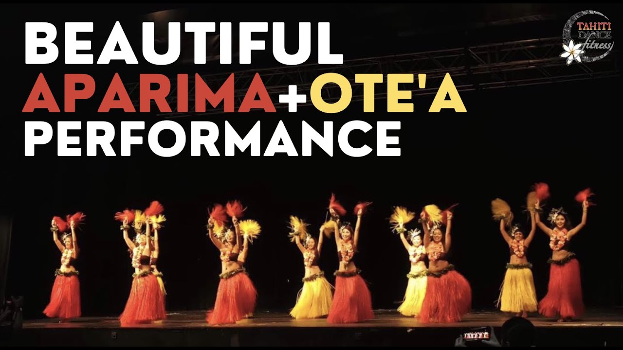 Beautiful Aparima + Ote'a Performance - Tahiti Dance Fitness @ Wellness ...