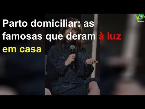 Parto domiciliar: as famosas que deram à luz em casa