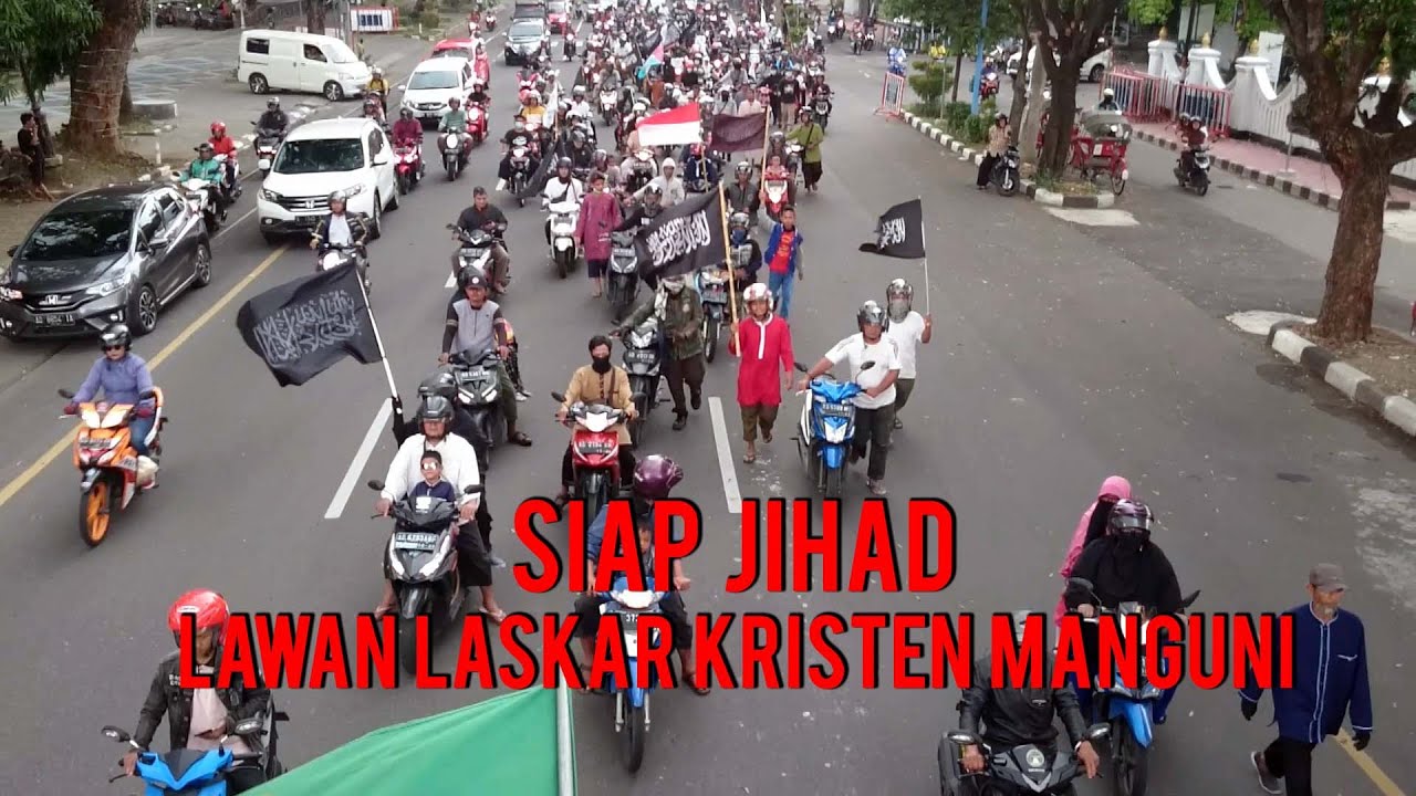 Laskar Islam Siap Berjihad Lawan Laskar Kristen Manguni - YouTube