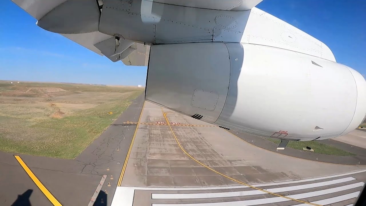 Approach & Landing Into Denver (Denver Air Connection Dornier 328JET ...