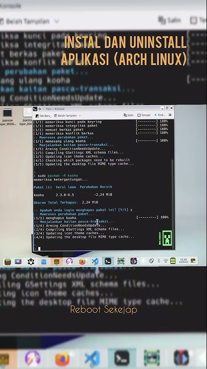 Install Aplikasi di Arch Linux? Gampang.. #ArchLinux #LinuxTutorial #TerminalLinux #YTShorts ...