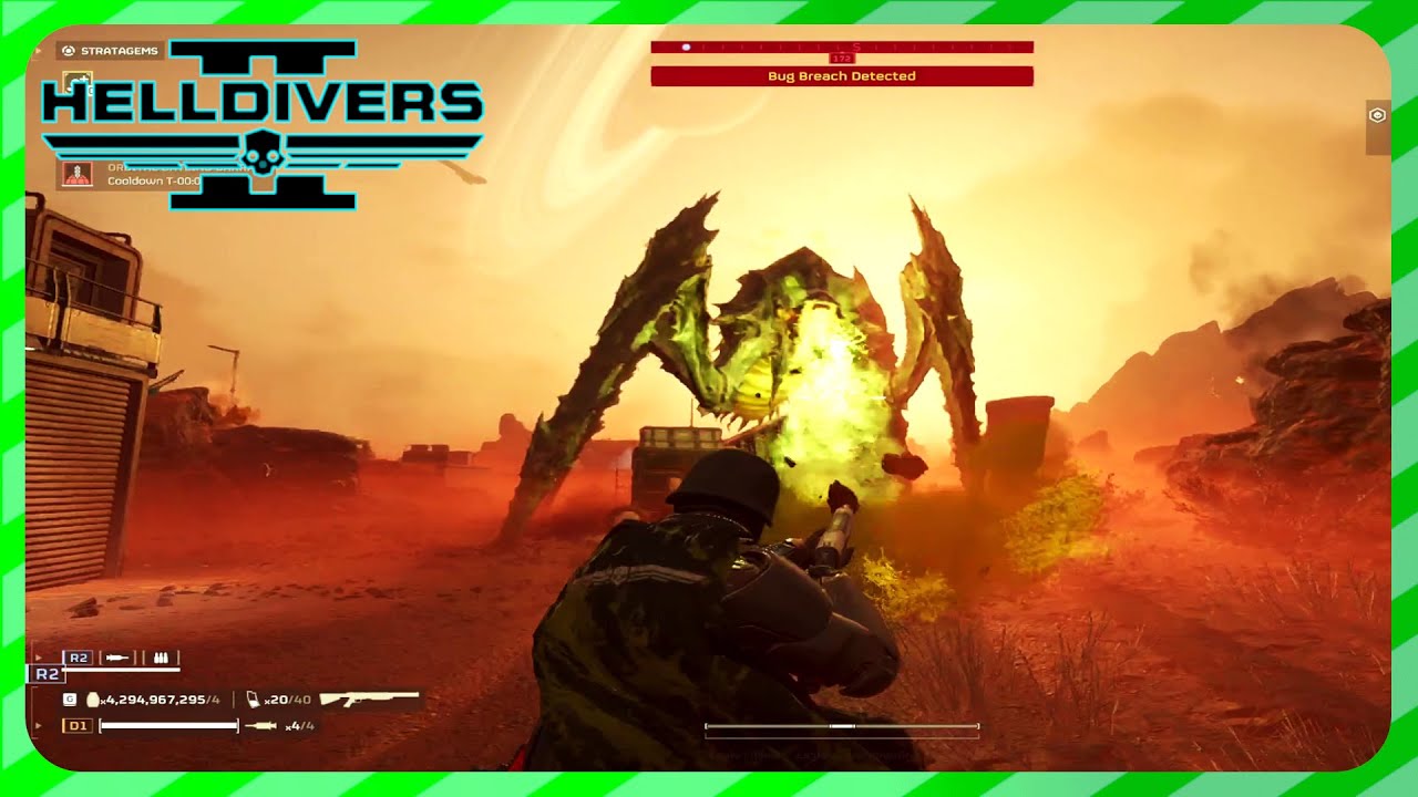 The Break-Action Takes Down A Bile Titan! | Helldivers 2 - YouTube