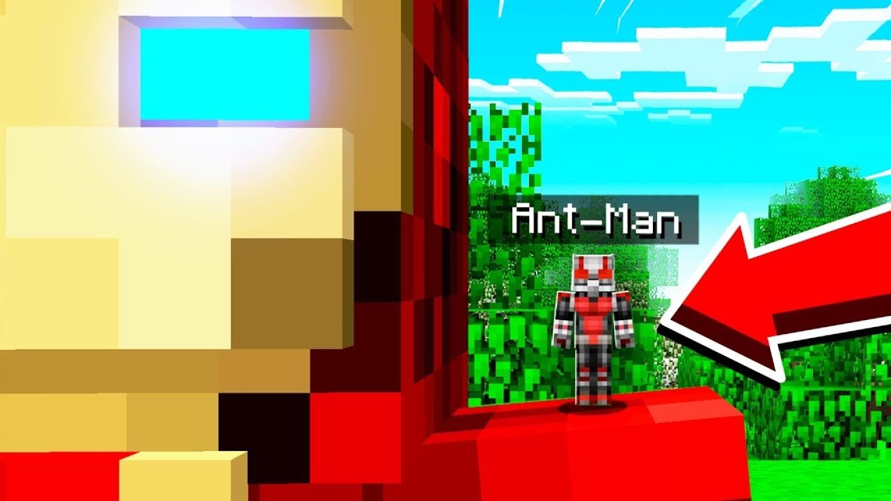 Becoming Ant-Man in Minecraft (Giant Man) - YouTube