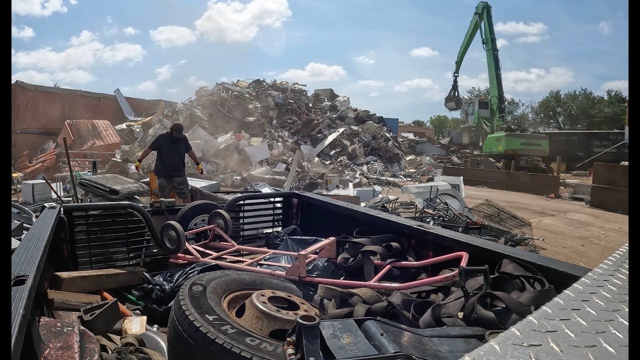 Scrapping Copper & A Scrap Yard Run - YouTube