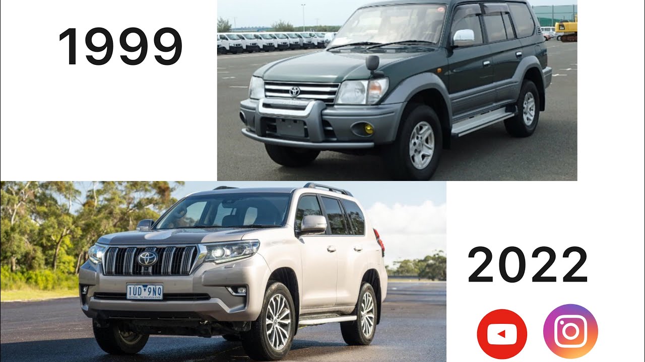 Land cruiser Toyota prado evolução (1999/2022) - YouTube