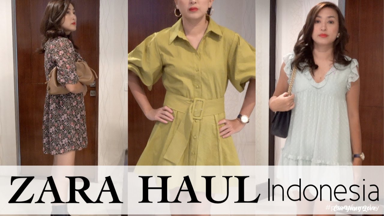 ZARA HAUL Indonesia Midi Dress - YouTube