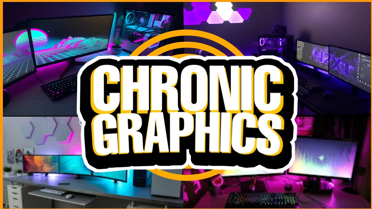 What do we use to edit🤔 {Setup Tour} | Chronic Graphics - YouTube