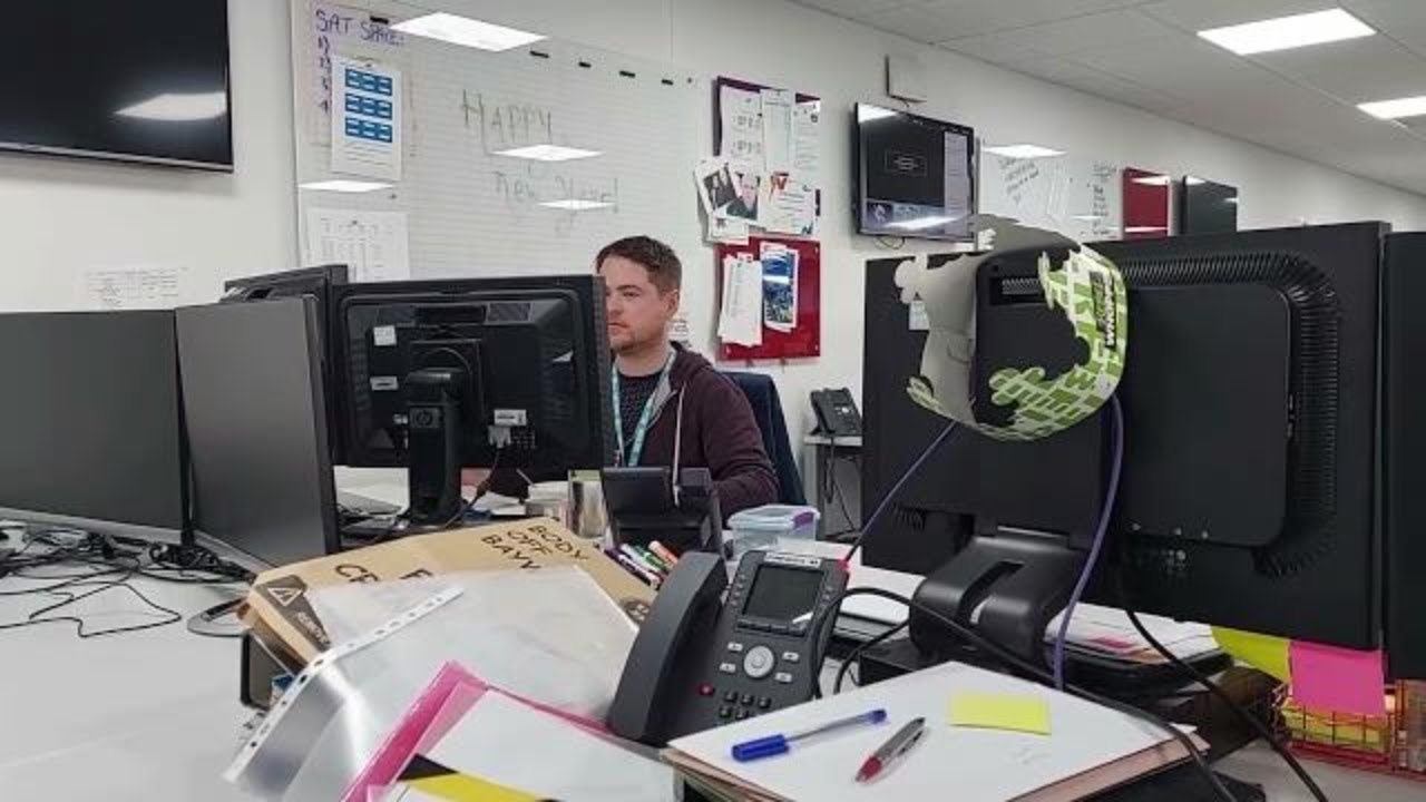 Office clown - YouTube