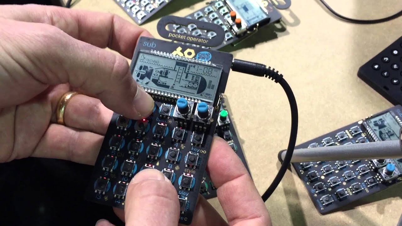 Teenage Engineering Pocket Operators Demo - BBoyTechReport.com - - YouTube