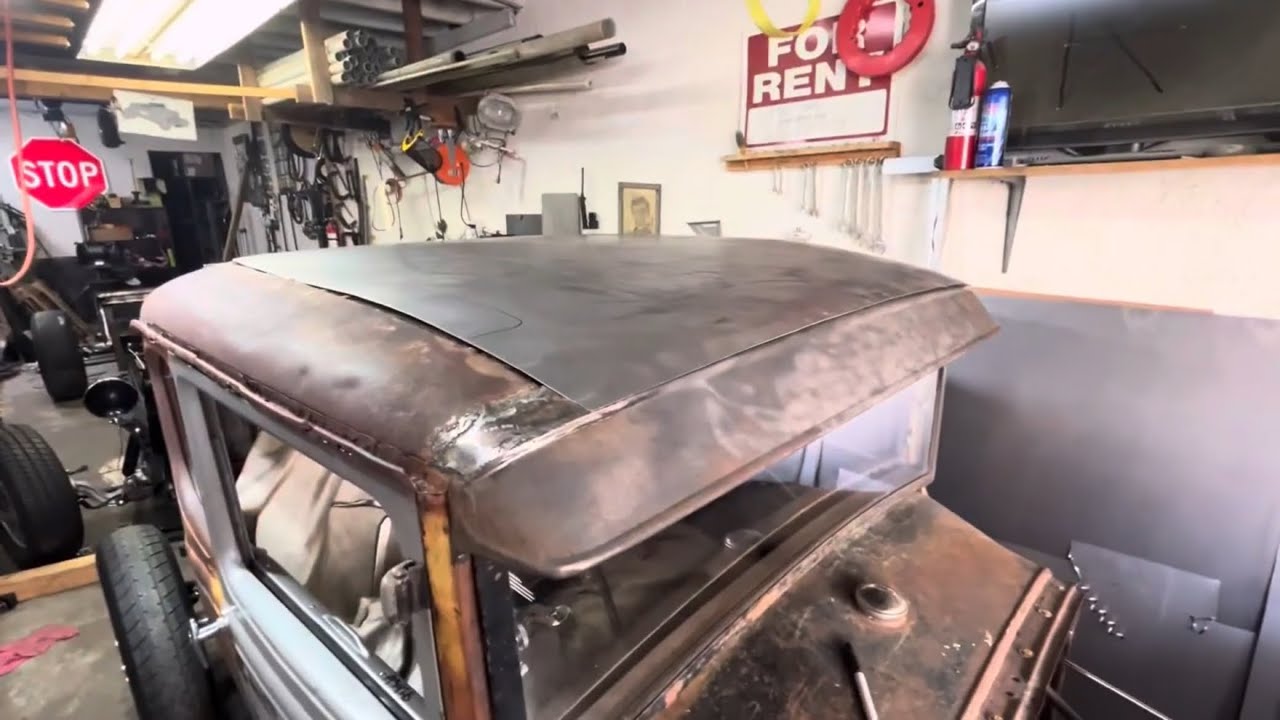 Model a ford steel roof insert, watch me build it. It’s almost ready ...