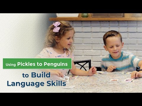 Build Language Skills with Pickles to Penguins! (A Game Review from All About Learning Press)