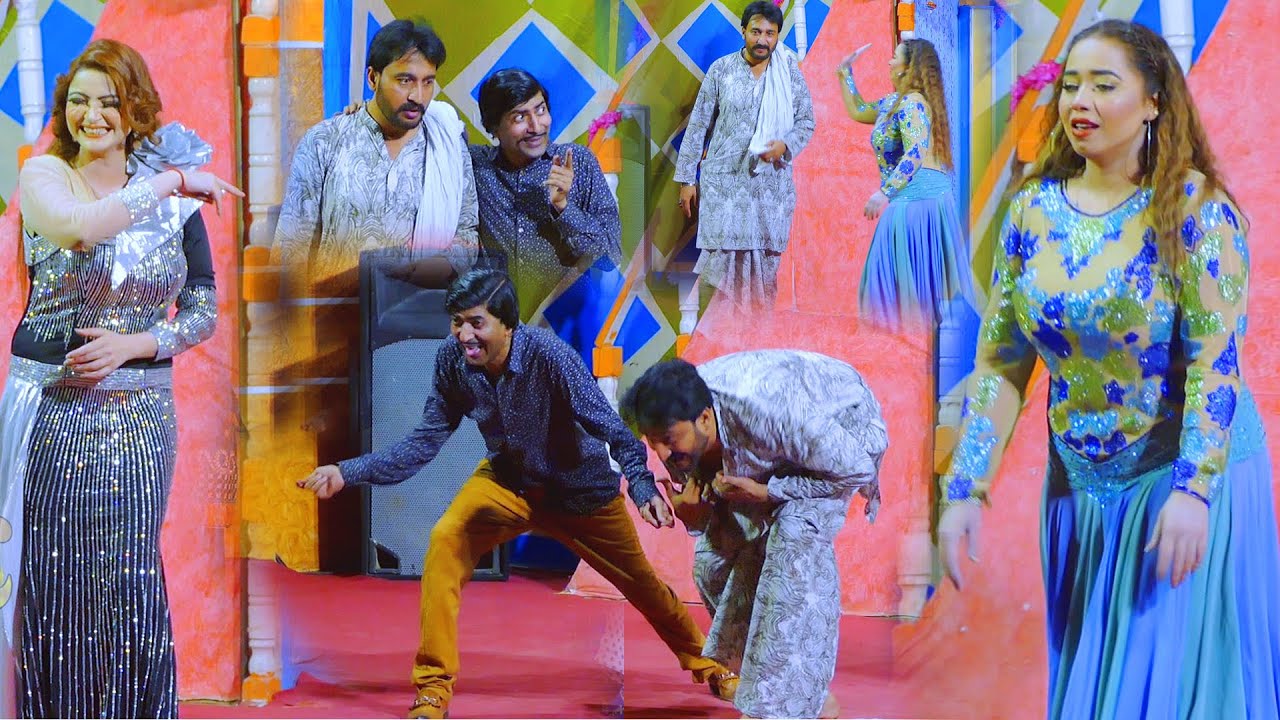 Sheza Butt | Sajan Abbas | Dr Aima Khan | Sajad Shoki | Multan Stage Drama 2023 - YouTube