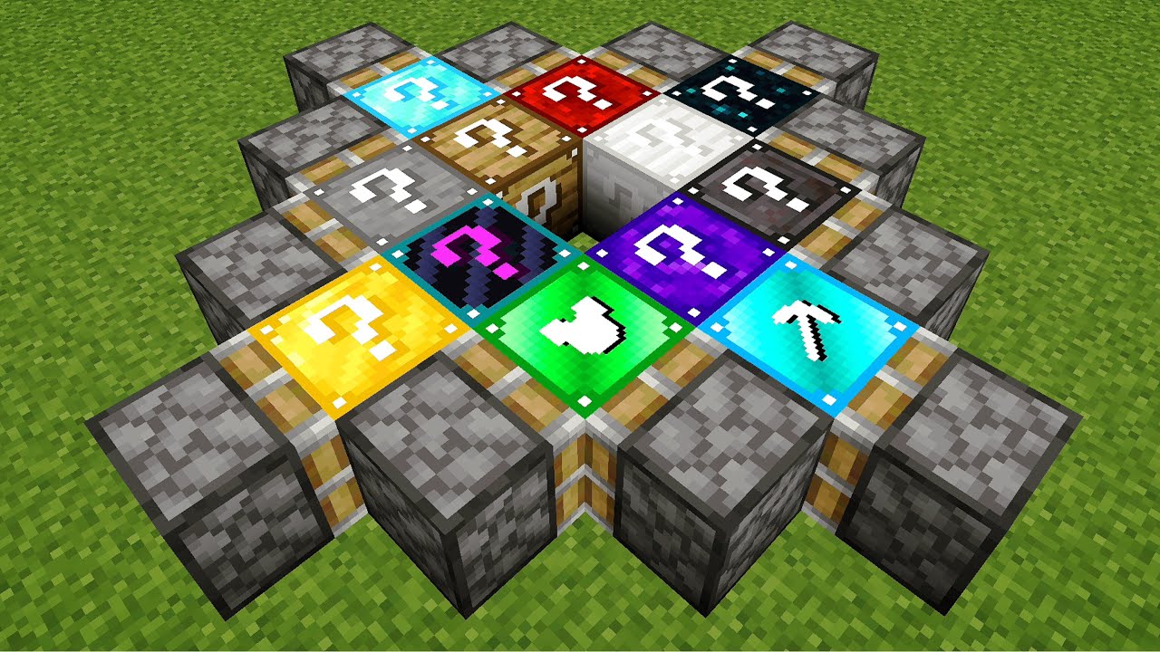 how to make a new lucky block - YouTube