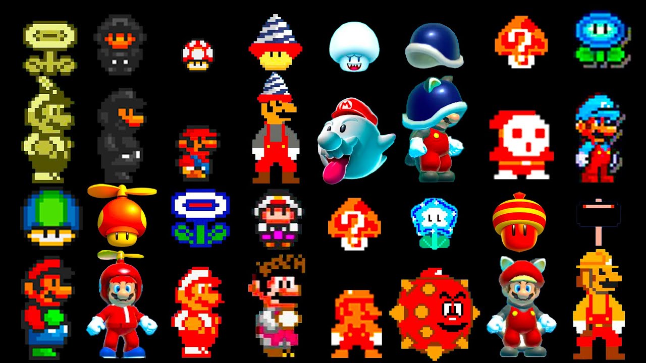 Super Mario Maker 2 - All Power-Ups! Full Review! - YouTube