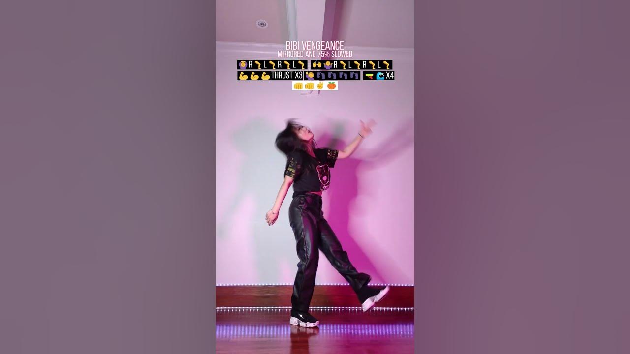 [TUTORIAL] BIBI - BIBI Vengeance | Dance tutorial (mirrored and slowed) - YouTube