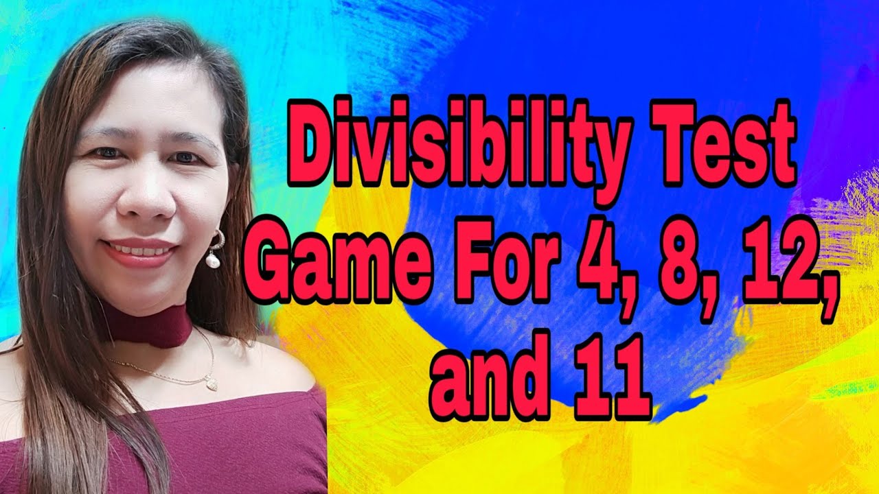 Divisibility Test Game for 4, 8, 12, and 11 - YouTube