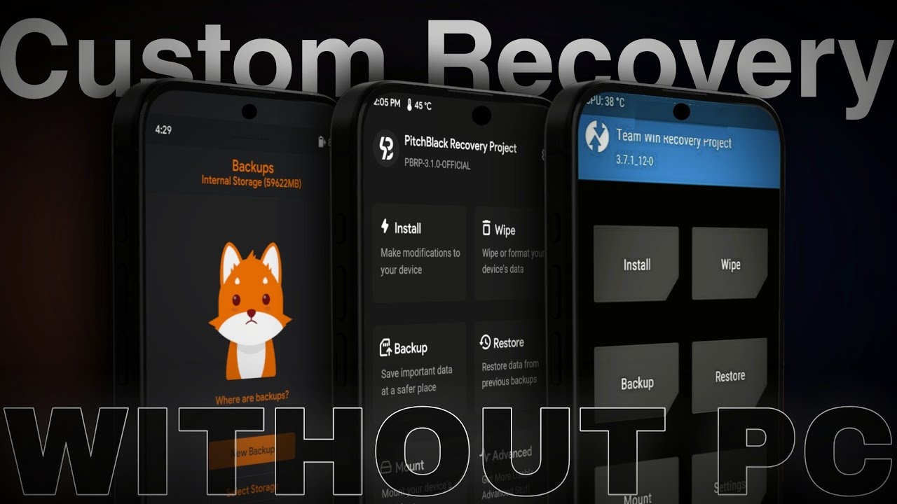 With & #WithoutPC || Ultimate Guide To Flash Custom Recovery & Roms On ...