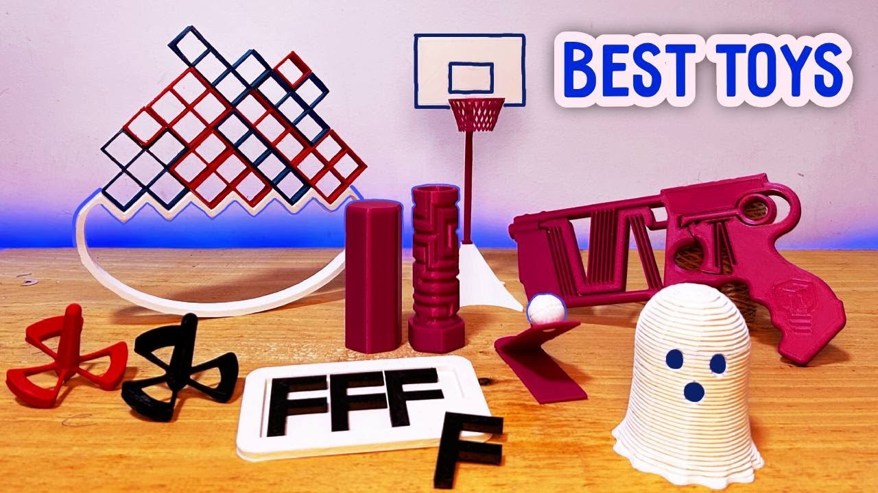 Best 3D Printed GAME TOYS - YouTube