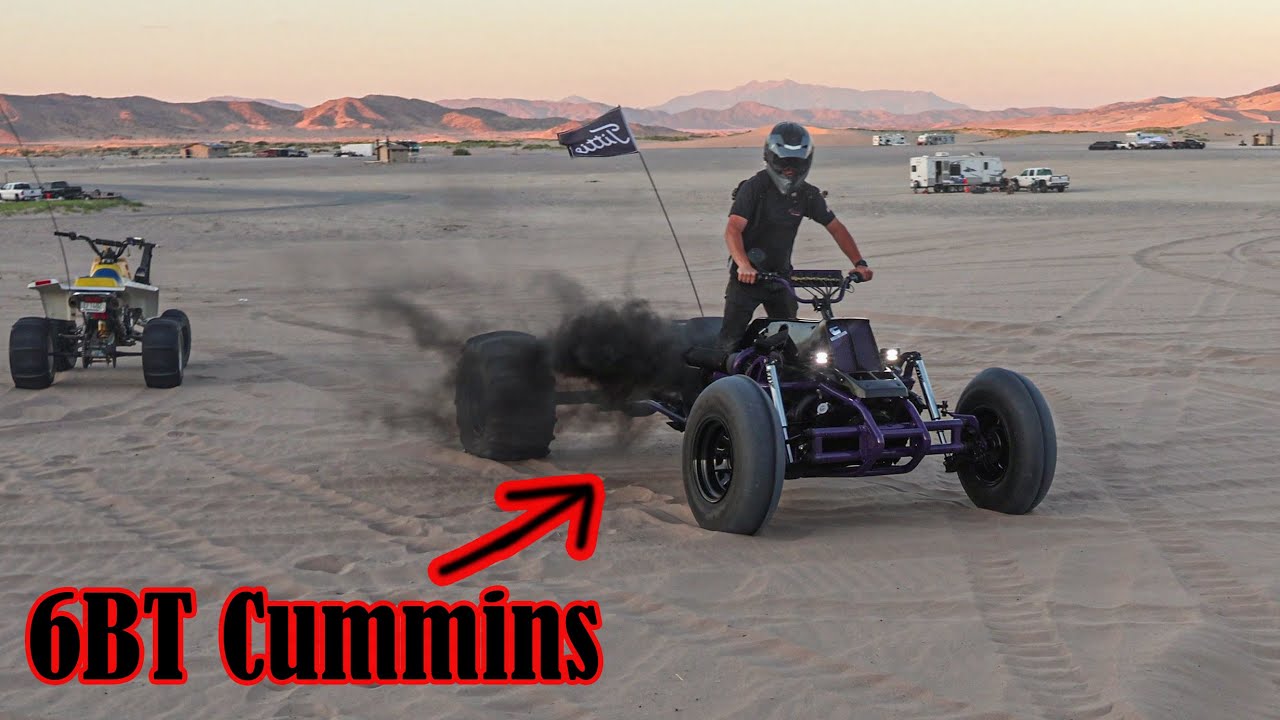 Cummins Banshee vs Sand Mountain - YouTube