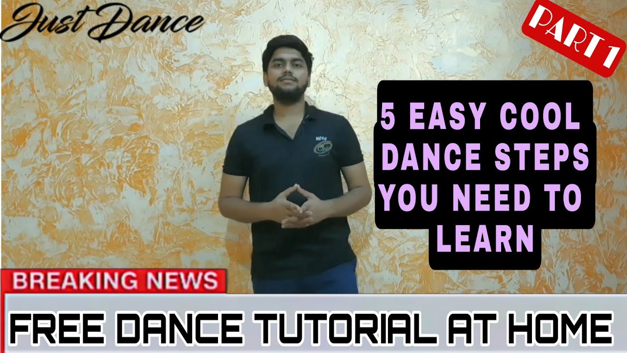 Easy & Basic Dance Steps | Dance tutorial | Part 1 | Learn Dance Moves ...
