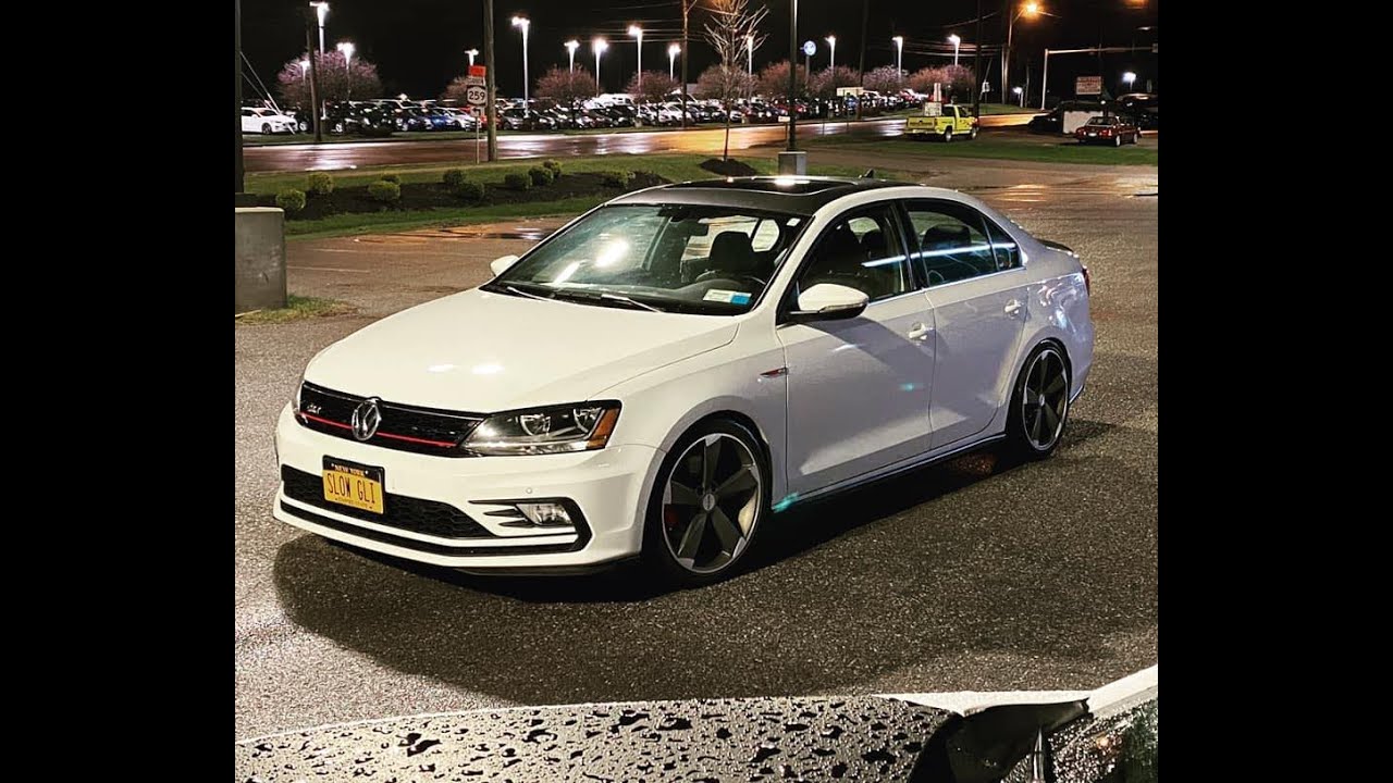 2017 Jetta GLI bolt ons and Racing. - YouTube