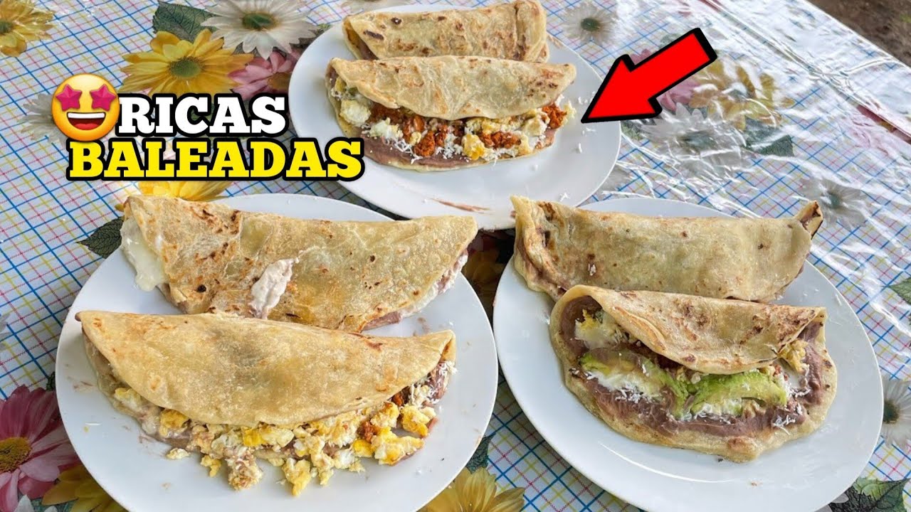 PREPARANDO ricas BALEADAS HONDUREÑAS😋les ENSEÑO como PREPARARLAS PASO ...