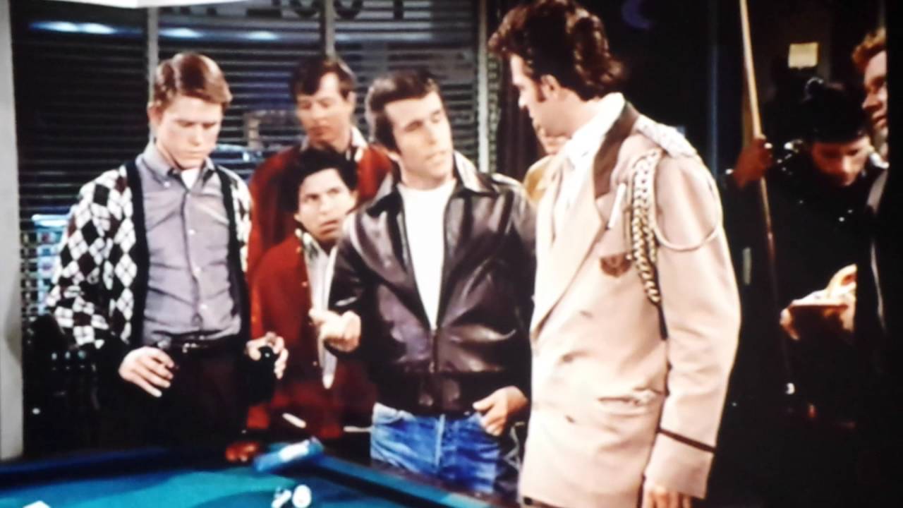 Classic Fonzie Happy Days Season 1 Episode 15 Youtube