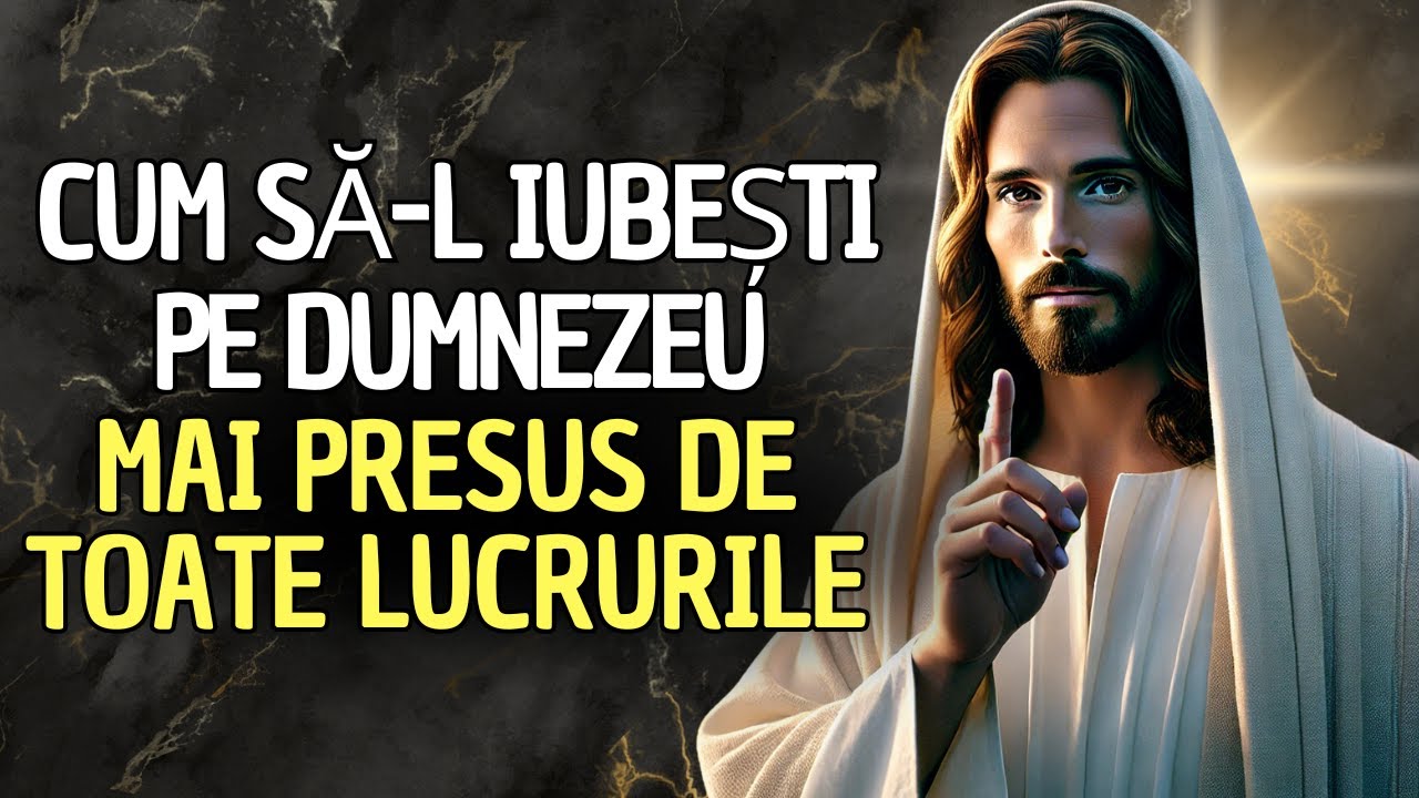 Îl iubești cu adevărat pe Dumnezeu? Află ce a spus Isus despre asta ...