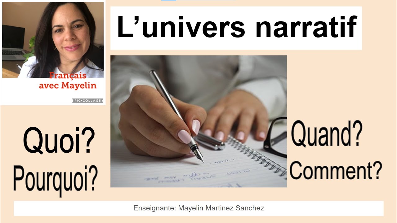 Comment rédiger un texte narratif? - YouTube