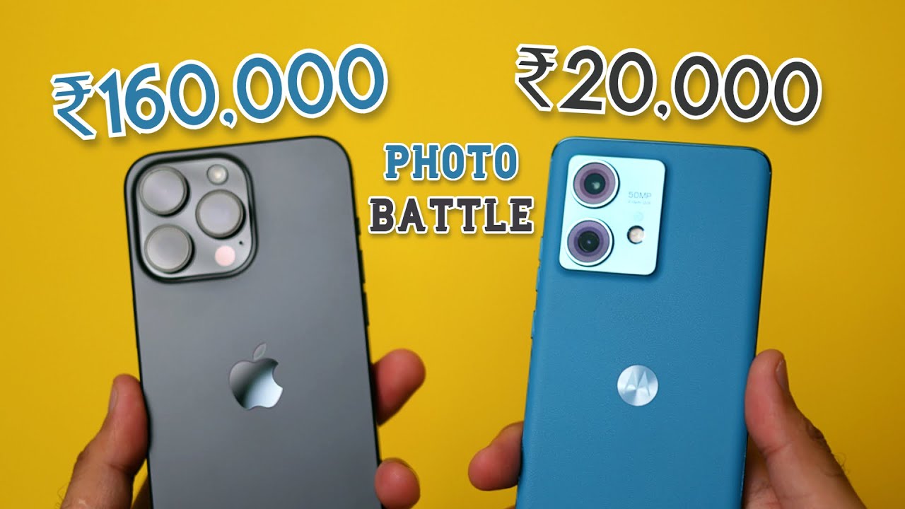 iPhone 15 Pro Max vs ₹20,000 Smartphone CAMERA COMPARISON | Photo ...