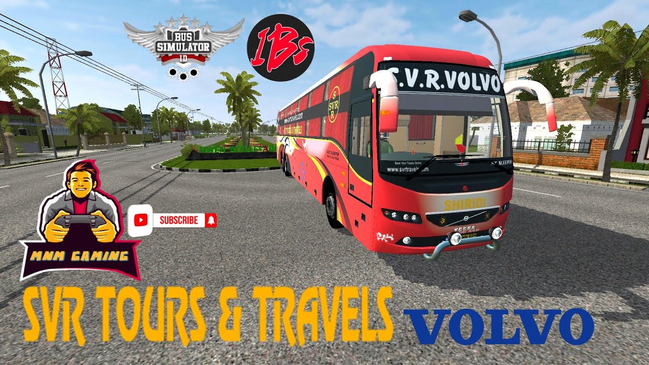 SVR TRAVELS | VOLVO SLEEPER | MOD + LIVERY | BUSSID. - YouTube