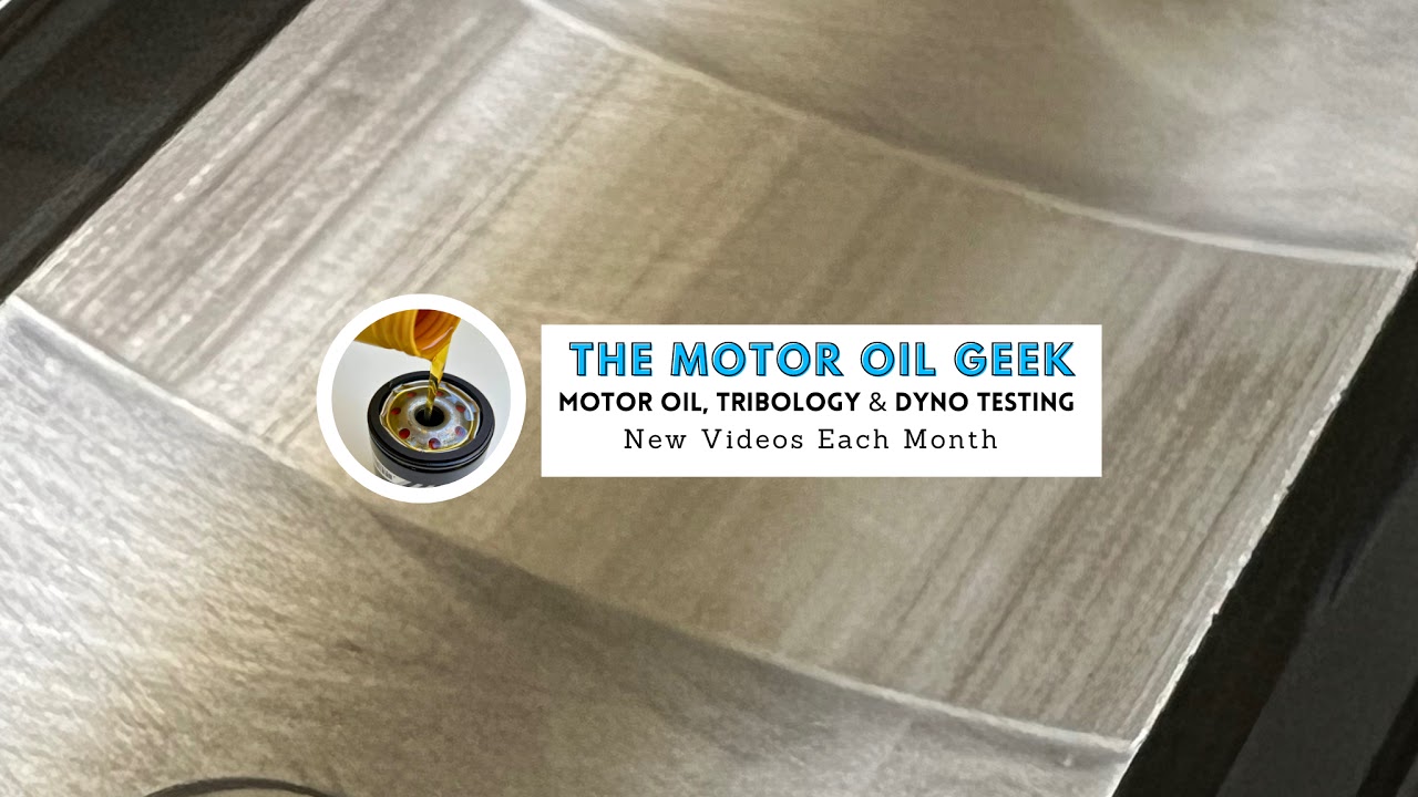 The Motor Oil Geek Live Stream - YouTube