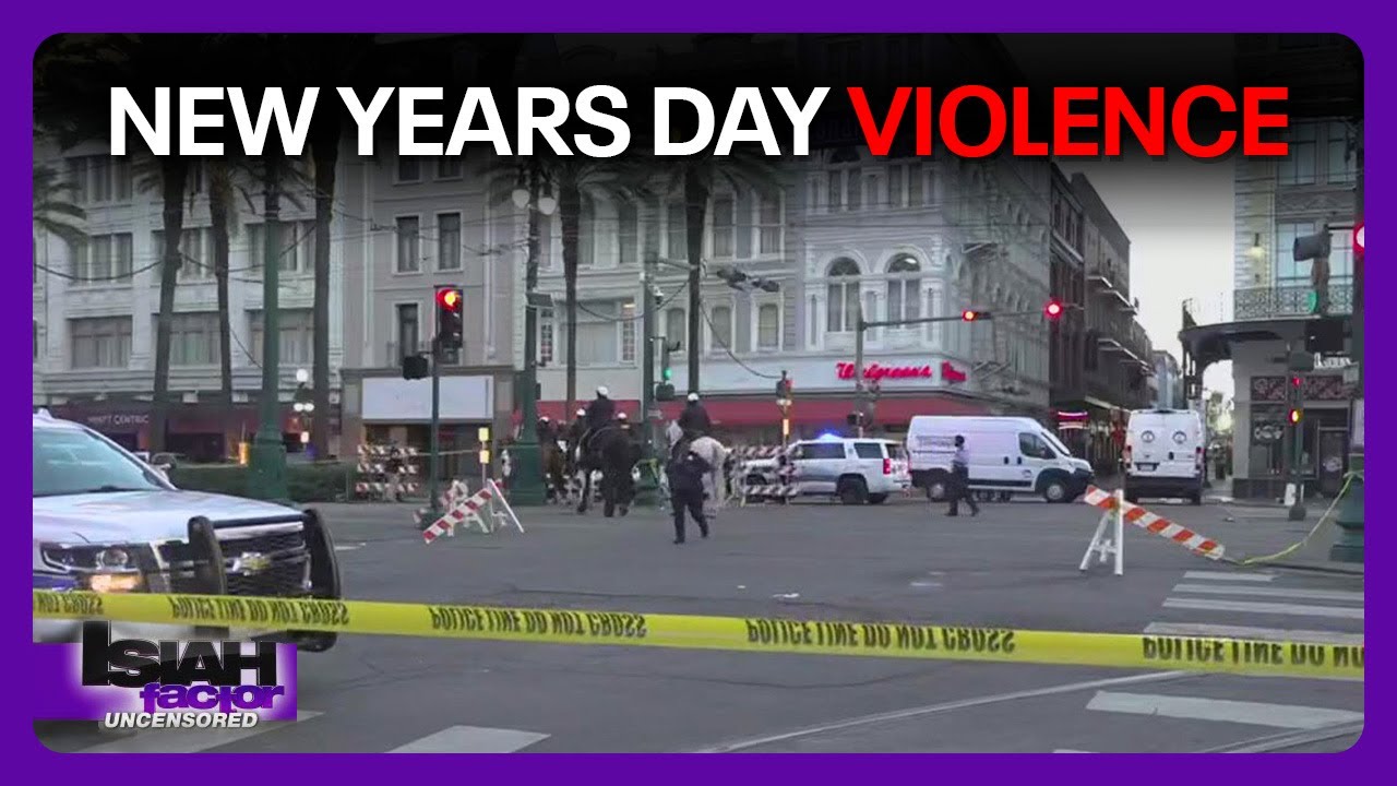 New Years Day violence across America in New Orleans, Las Vegas - YouTube