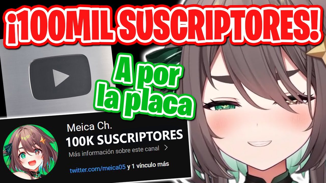 Meica llega a los 100MIL SUSCRIPTORES en VIVO【Meica】 - YouTube