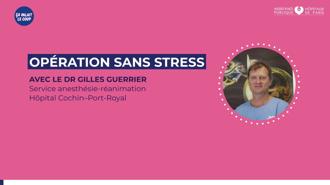 Ça valait le coup, ép 1 | Dr Gilles Guerrier - opération sans stress ...