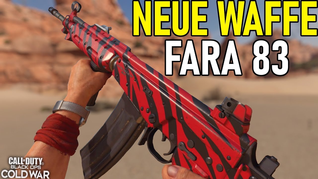 DIE NEUE WAFFE FARA 83 ist DAS BESTE STURMGEWEHR in COLD WAR !!! (Fara ...