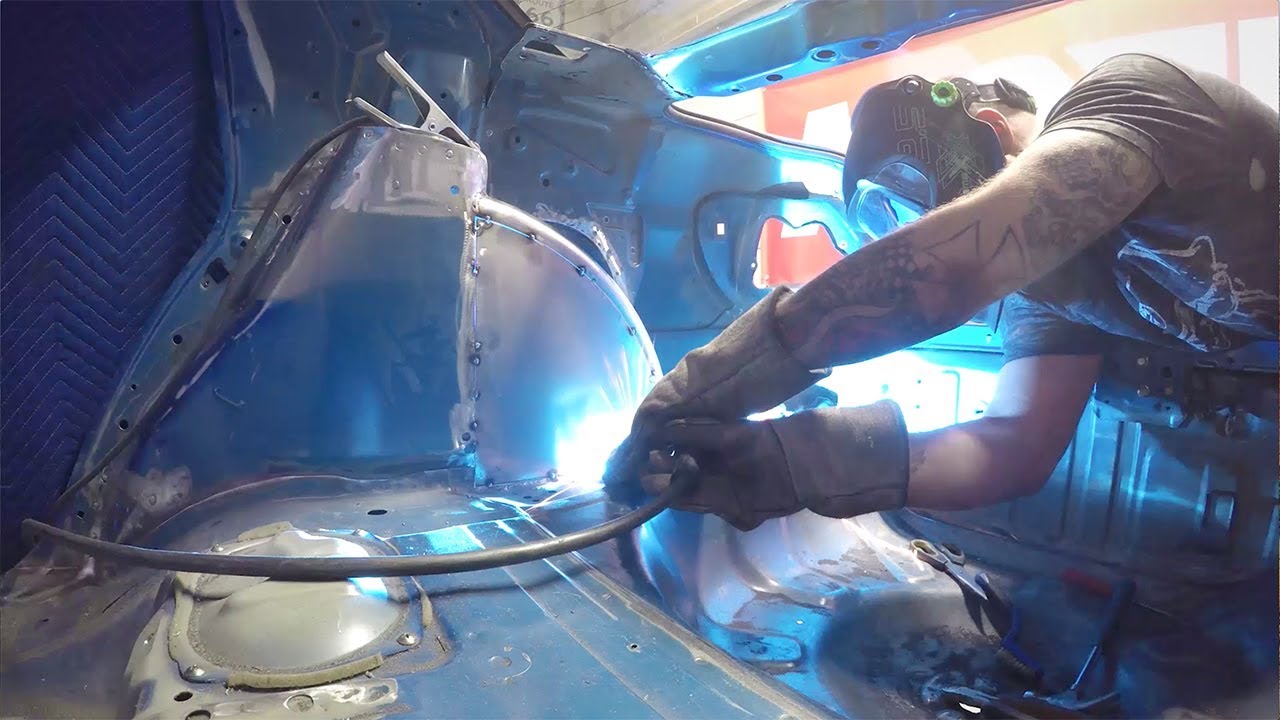 Wheel Tubbed Out - Subaru Impreza STi WRC / Gymkhana Build Series - YouTube