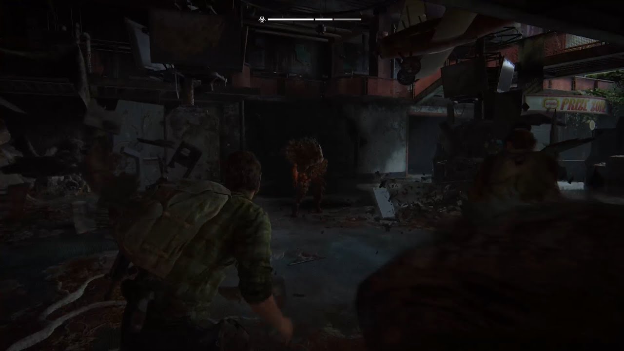 Arcade Bloater Boss Fight No Return Joel *Grounded Mode* - The Last of ...