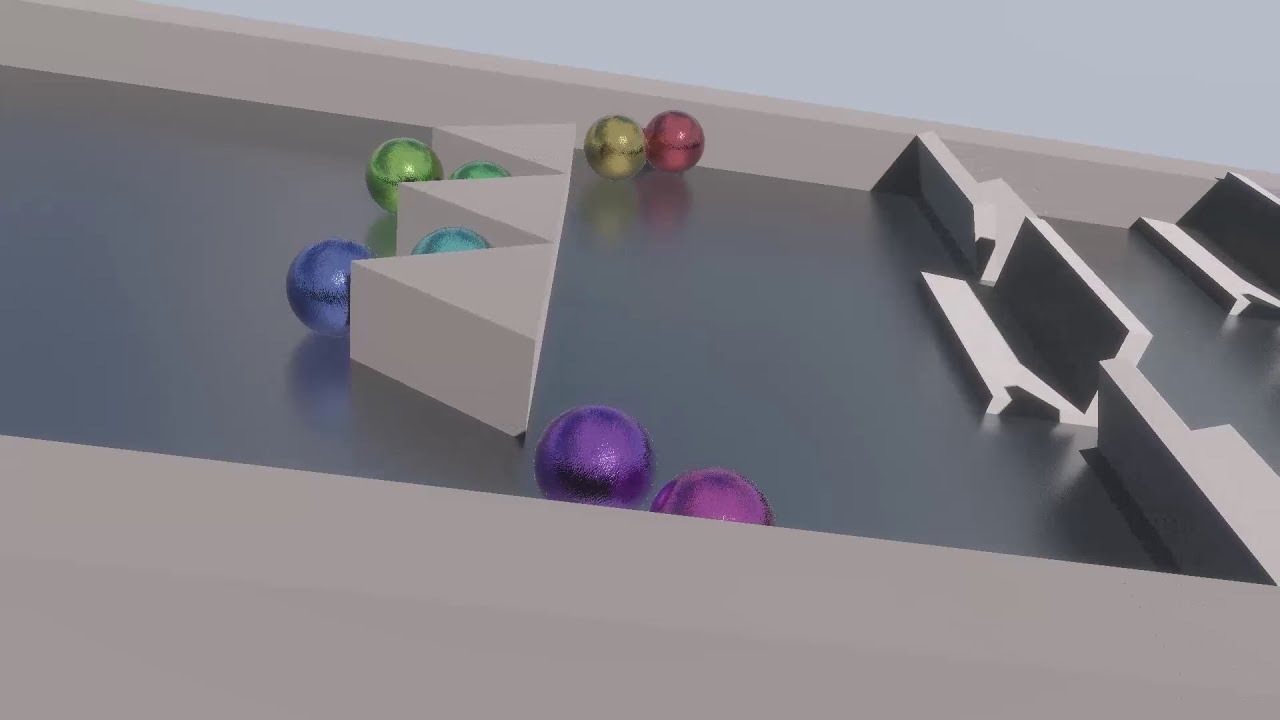 3D Marble Race 8 - YouTube