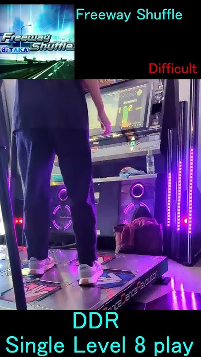 DDR Single Level8 play 129「Freeway Shuffle」 - YouTube