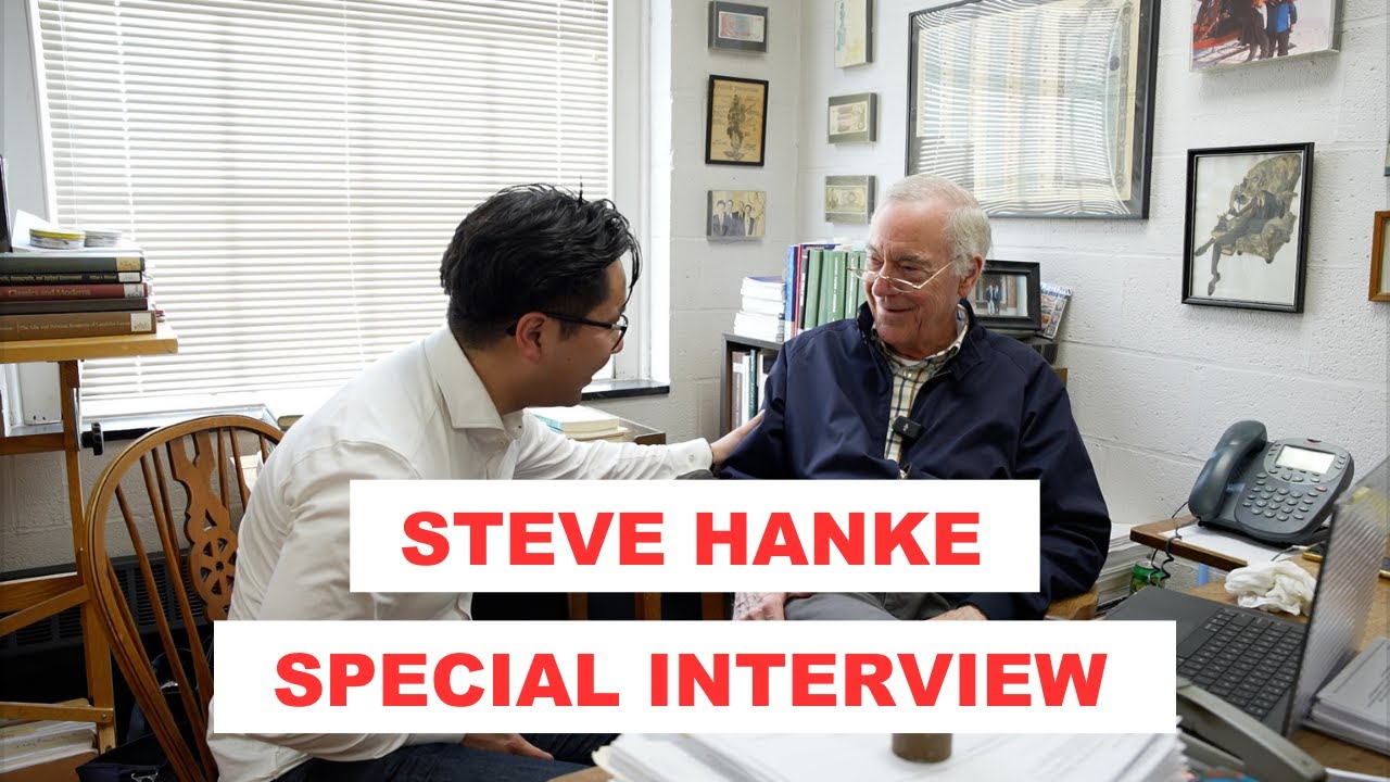 I Met Steve Hanke! Famed Economist Reveals Hyperinflation Risks, Life ...