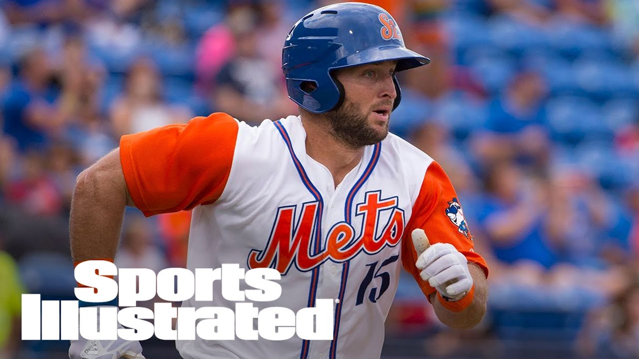 Tim Tebow Hits Home Run In Second Game Since Promotion | SI Wire ...