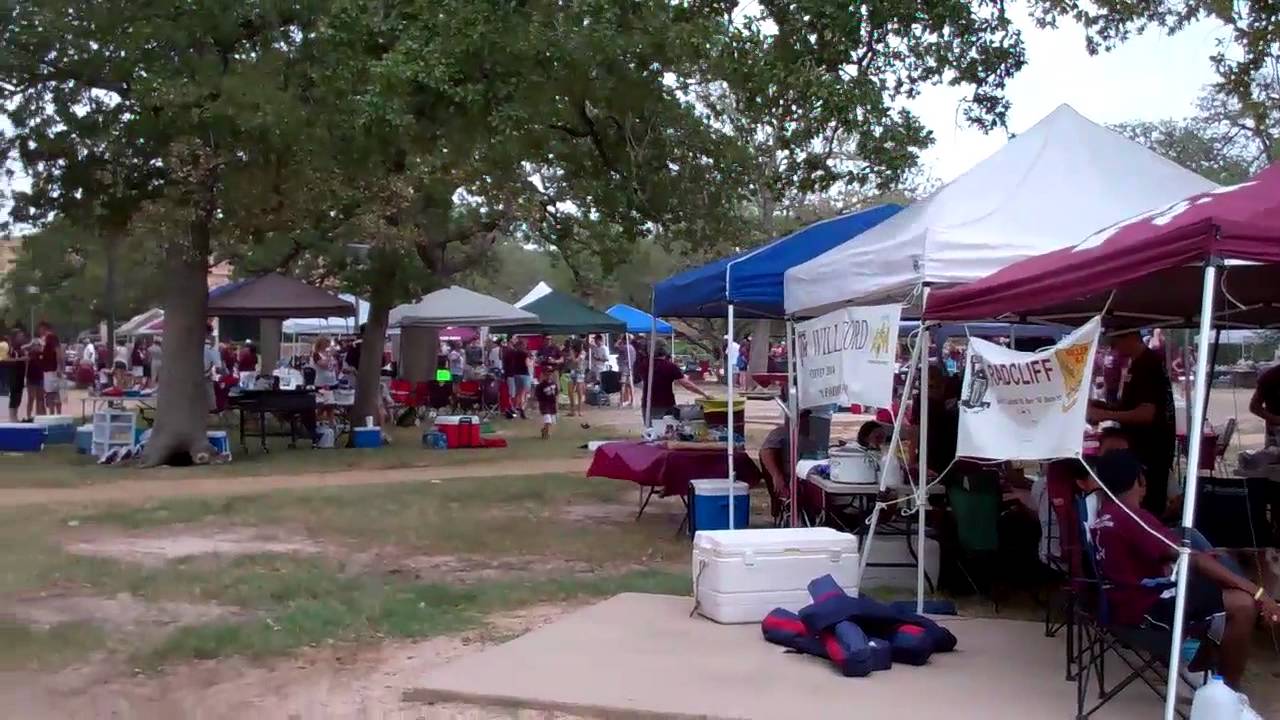 TAMU vs. SMU Sept 4th - Tailgating - YouTube