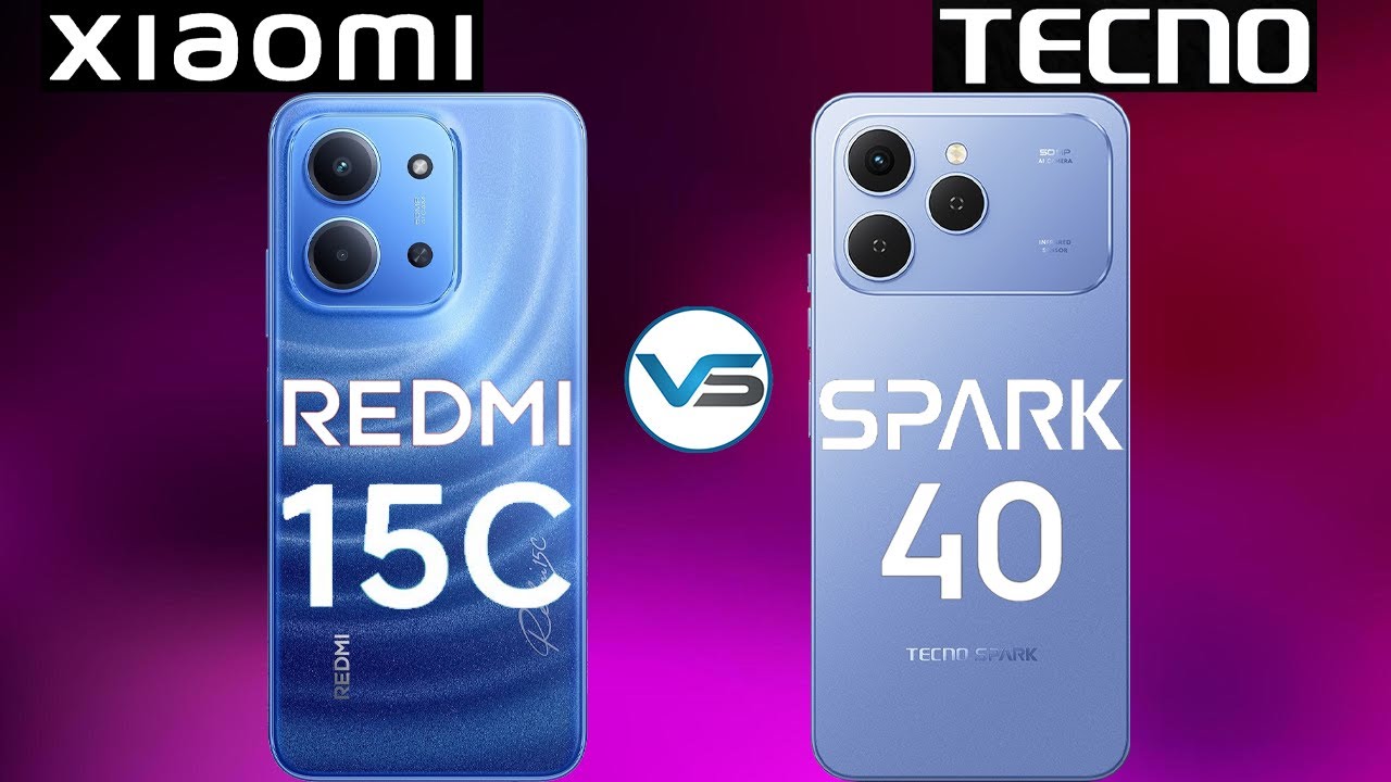 Tecno Spark 40 VS Redmi 15C | Redmi 15C VS Tecno Spark 40 | Tecno Spark ...