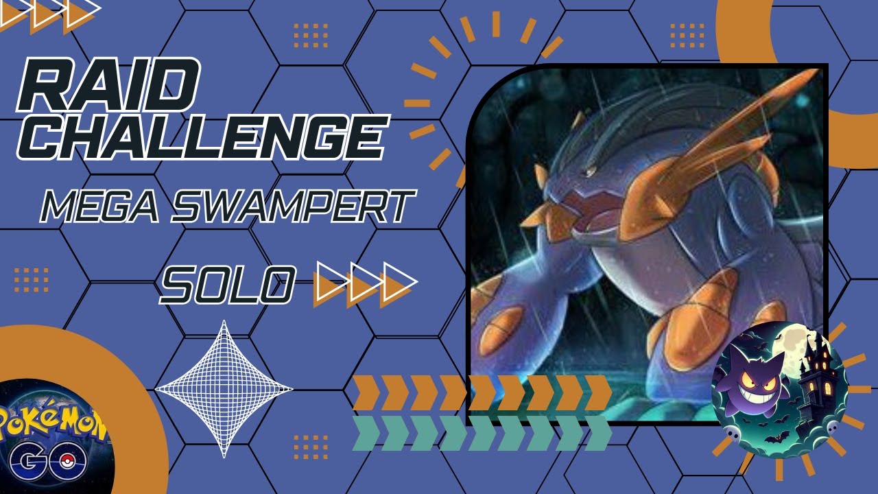 EASY Mega Swampert Solo Raid in Sunny Weather 110 sec left - YouTube