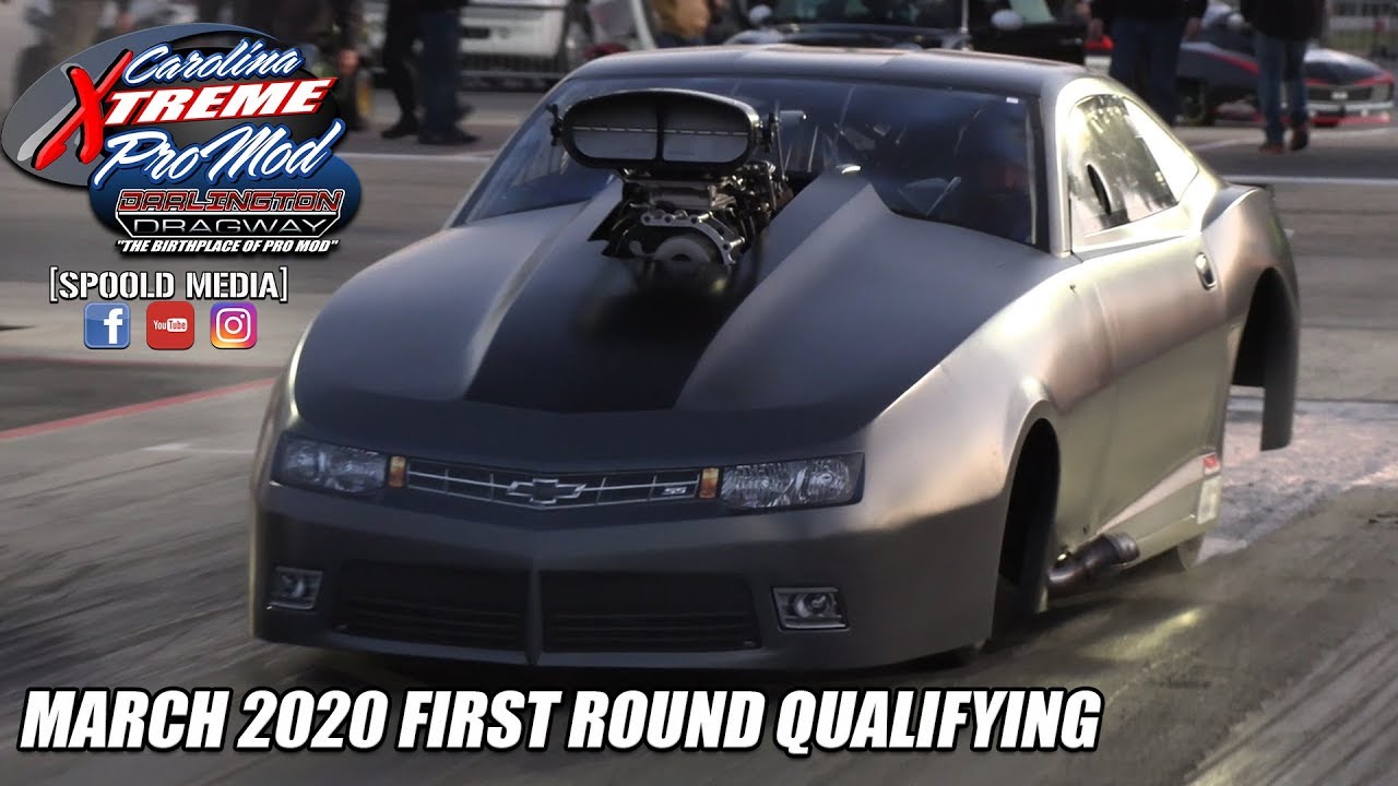 Carolina Xtreme Pro Mods March 2020 Round 1 Qualifying Coverage - YouTube